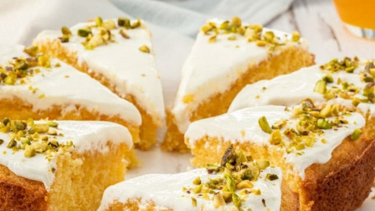 Greek Orange Semolina Cake with Orange Syrup – olympianfoods