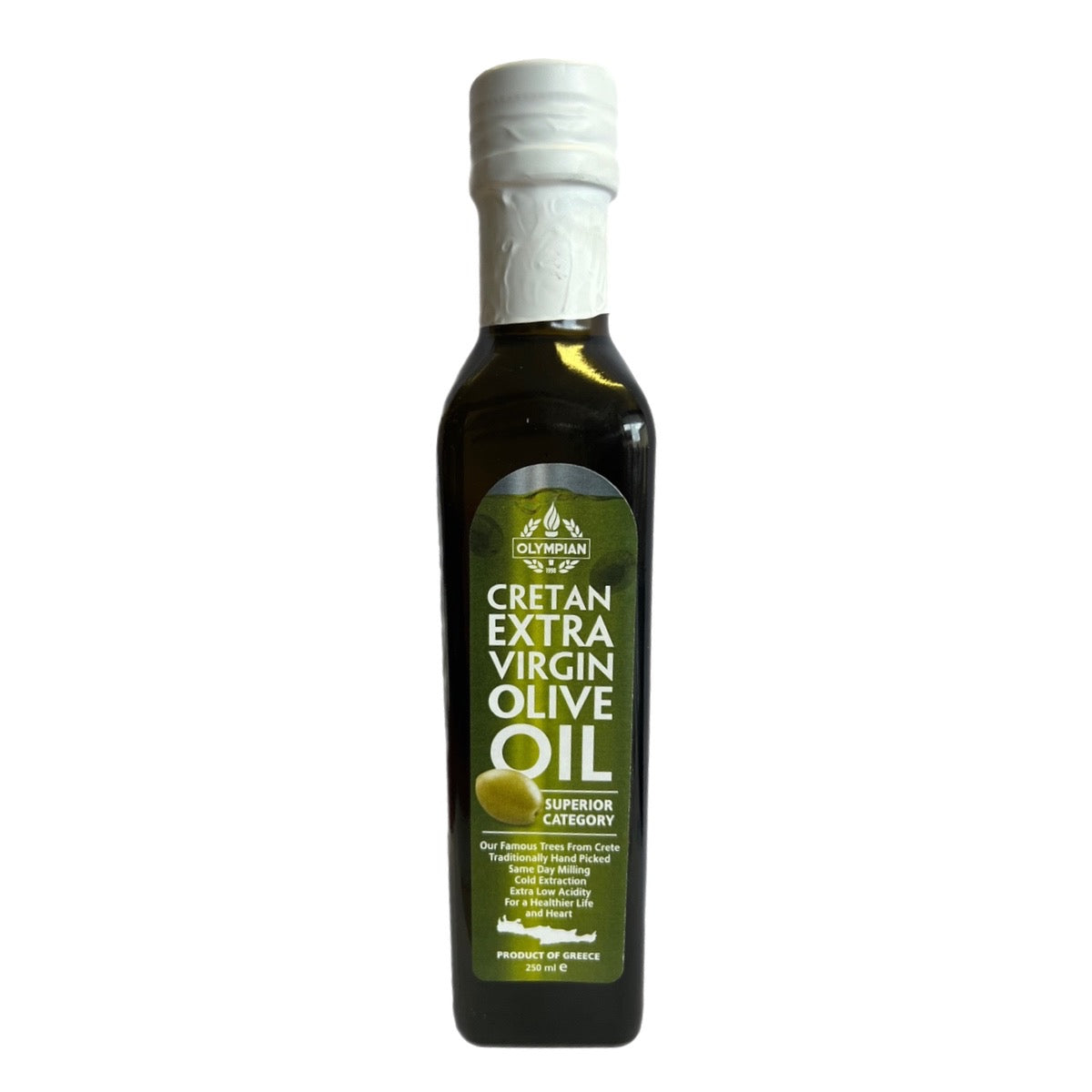 Olympian Cretan Extra Virgin Olive Oil 250ml – olympianfoods